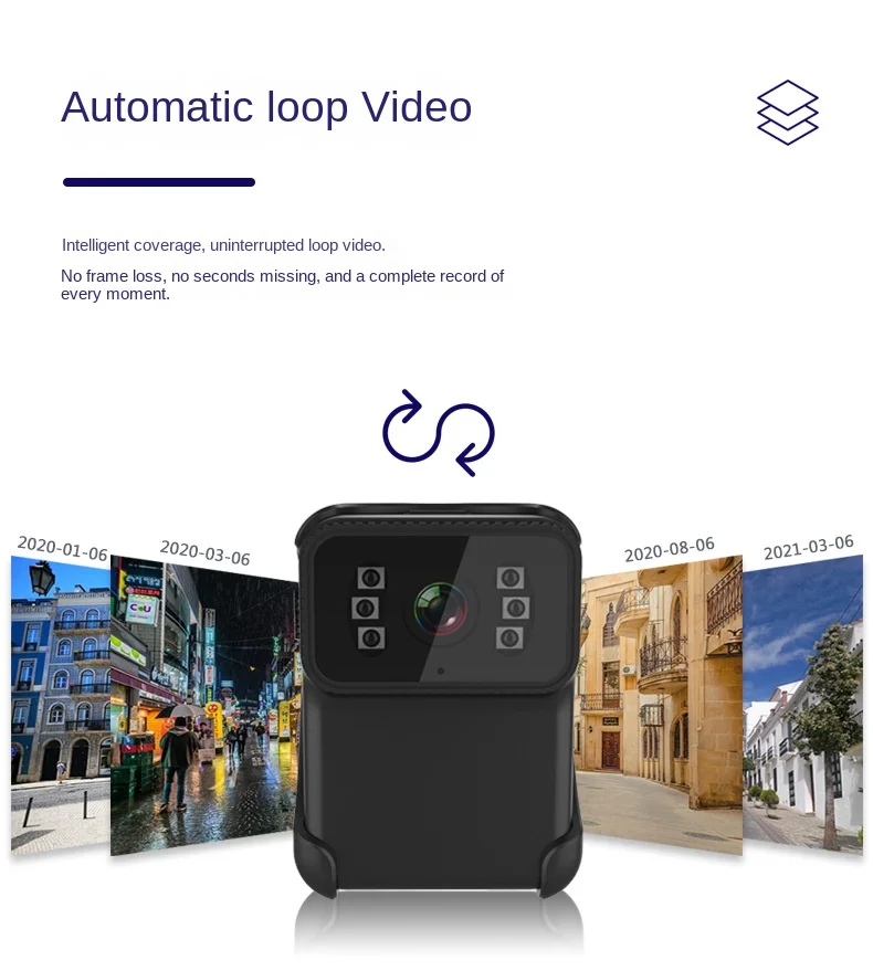 Waterproof 1080p Wifi Camera Mp4 Format Dv Action Cam Law Enforcement ...