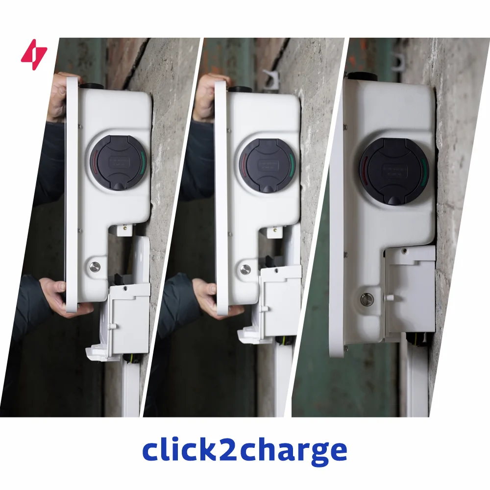 INJET OEM Wall-Mounted 11kW 22kW Type2 EVSE with RFID Payment Electric ...