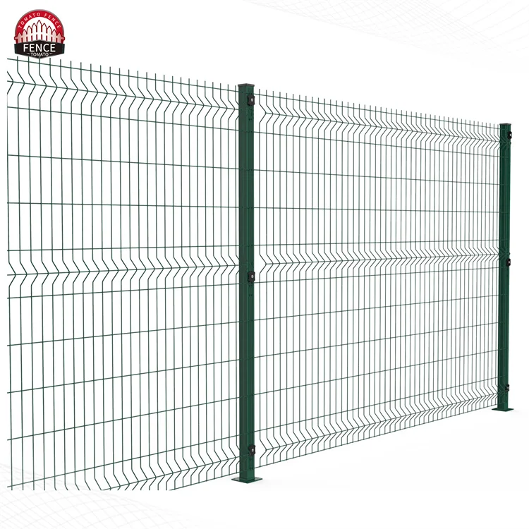 Triangular Bending Wire Mesh Fence -curvy 3d Mesh Panels Sustainable ...