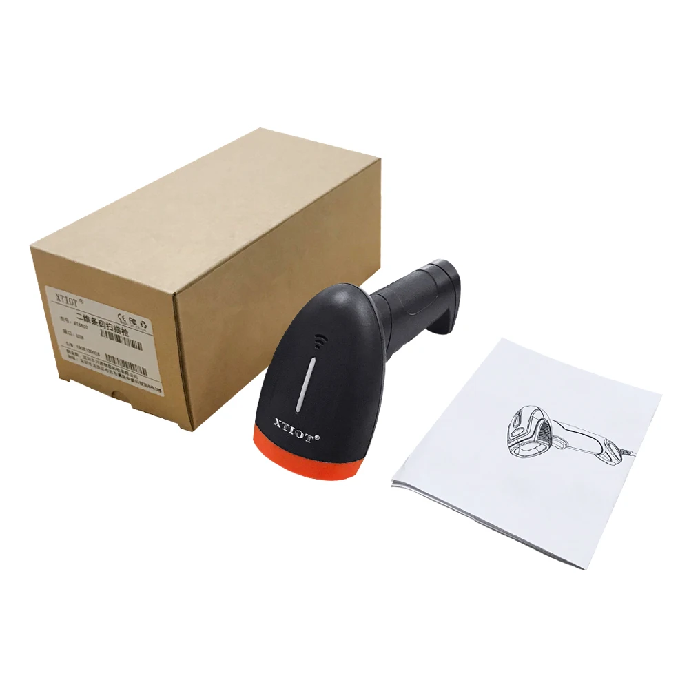 Xt6603b Xtiot Supermarket 1d 2d Qr Code Android Wired Barcode Scanner ...