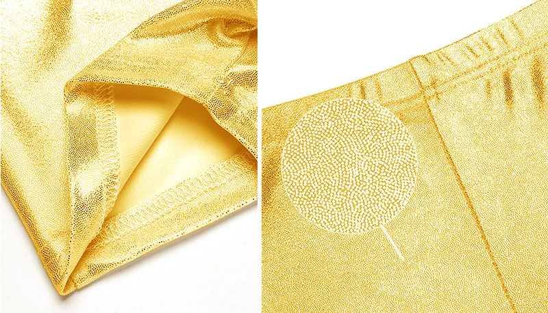 Sparkling Gold For Modern Dance With High Elasticity And Breathability ...