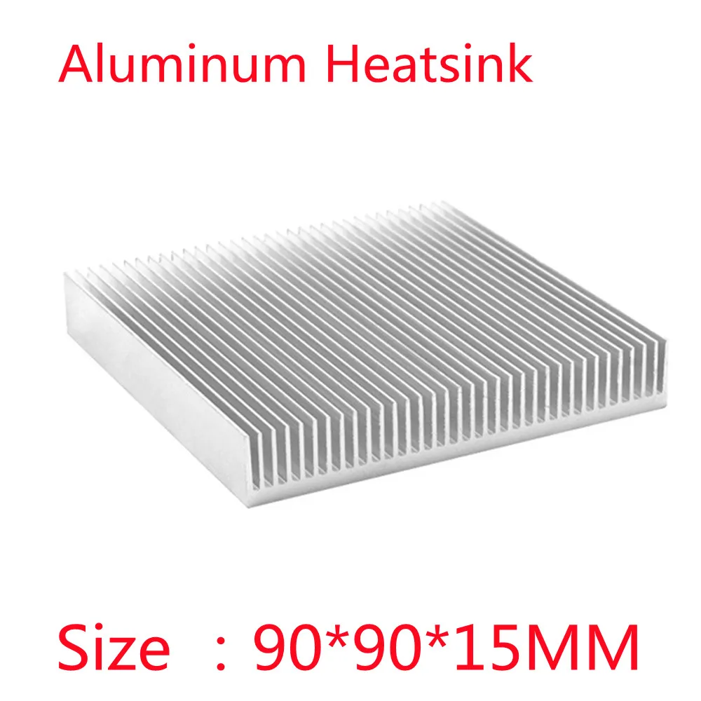 90x90x15 Mm Radiator Aluminum Heatsink Heat Sink Gor Led Electronic ...