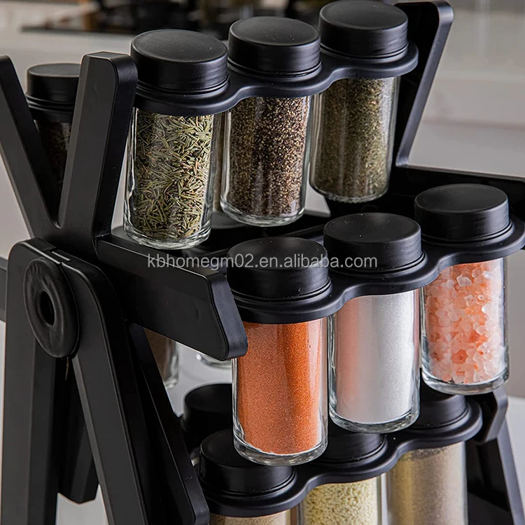 K&B Revolving Ferris Wheel Spice Rack - Organize with Ease