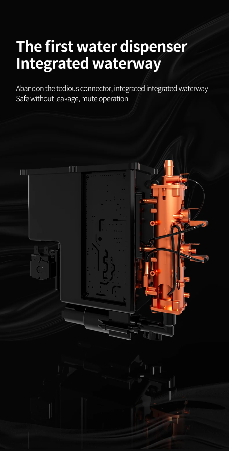 Kitchen Integrated Water Dispenser Embedded Pineline Kitchen Dispenser ...