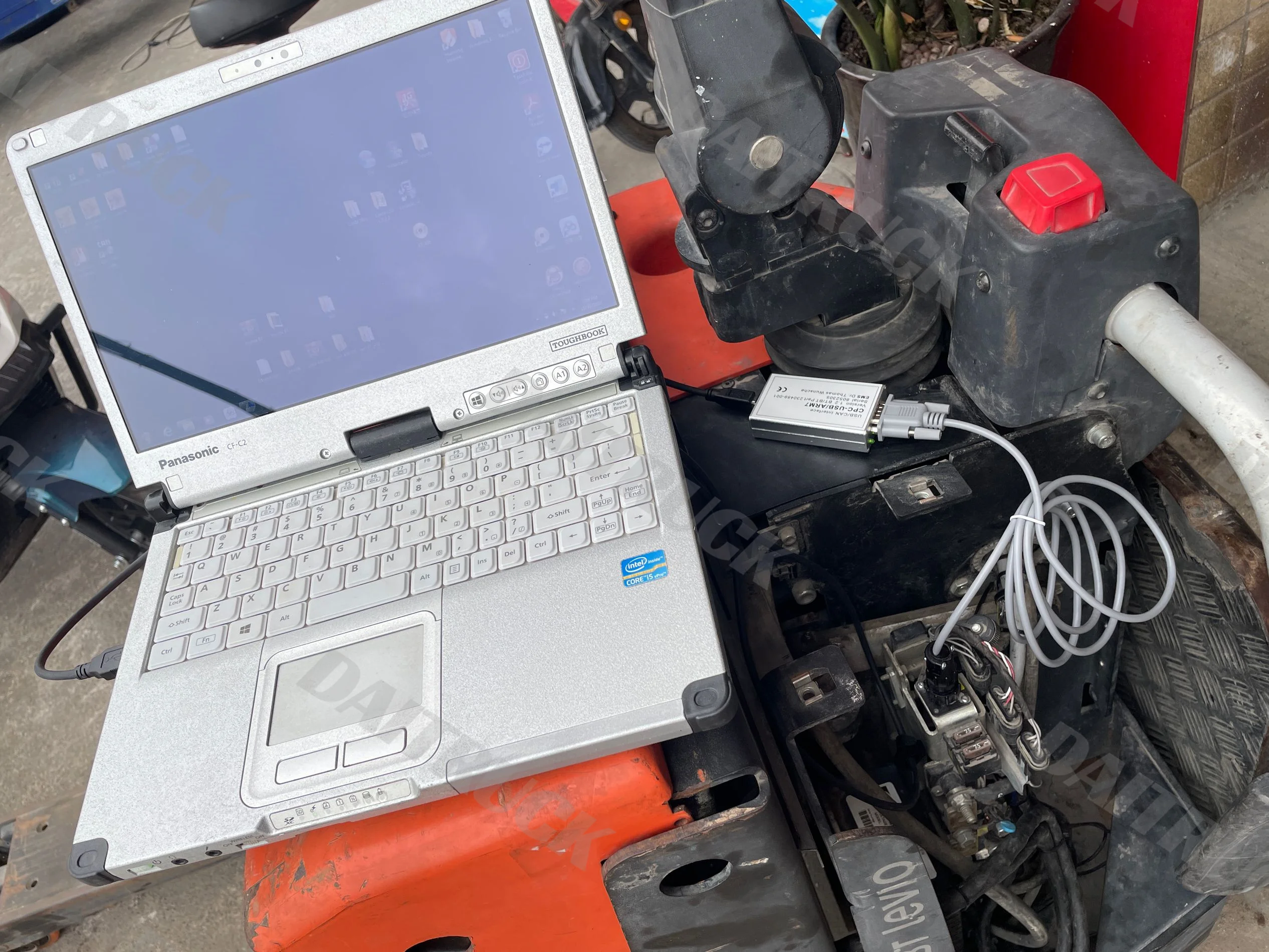 For Toyota BT Forklift CPC USB ARM7 Diagnostic Tool - CAN Bus Interface ...