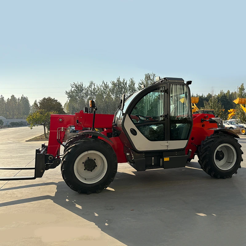 TDER Telehandler 3500kg 3.5ton Ce Iso Forklift diesel Telehandler ...