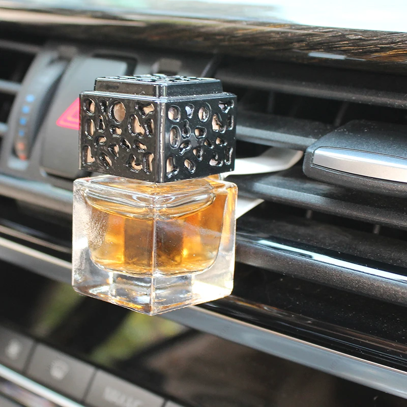 Hanging Glass Car Diffuser Bottle - Luxury Aroma Freshener