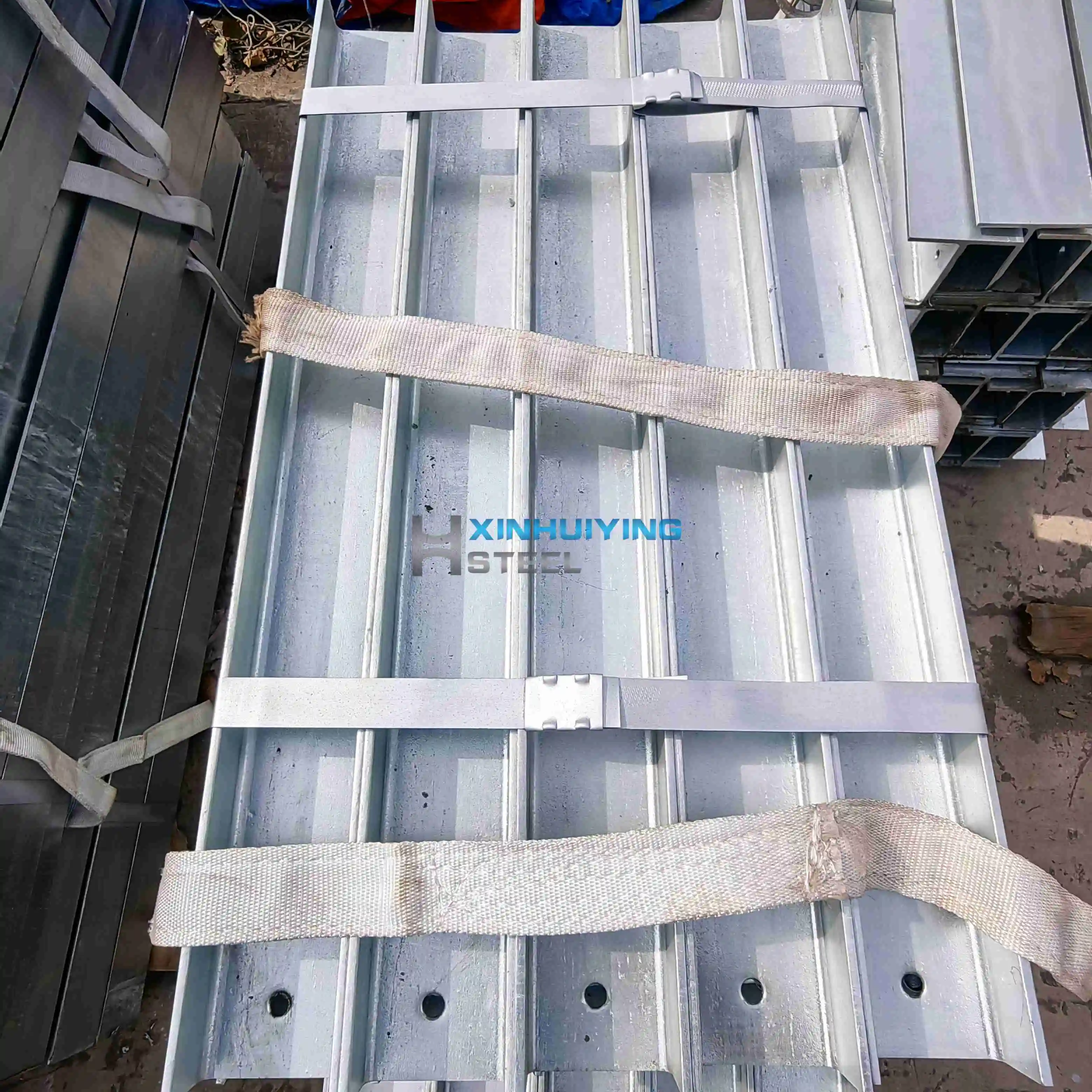 Structural Steel Beams Standard Size Galvanized H-beam Price Per Ton H ...
