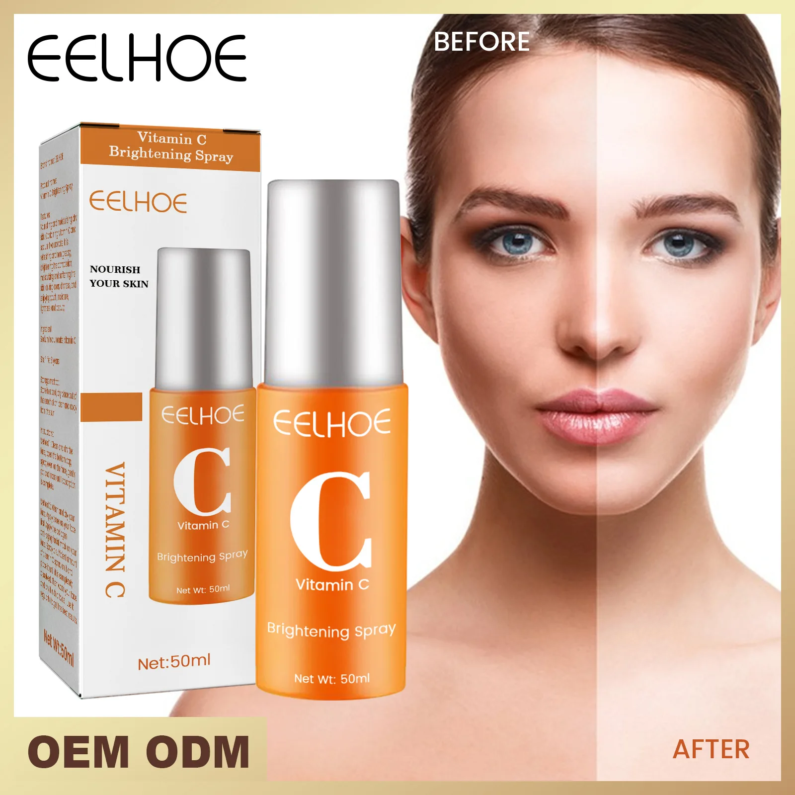 EELHOE Vitamin C Spray - Nourishing, Brightening, and Moisturizing Skin ...