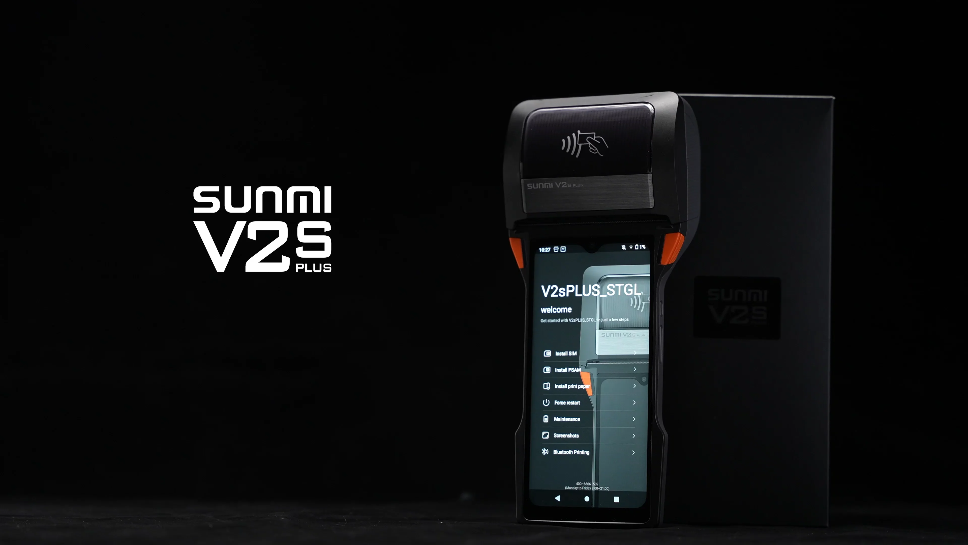 Ultimate Pos!!! Sunmi V2s Plus Handheld Pos Systems Android 11 4g Nfc Billing Machine 80mm Built ...