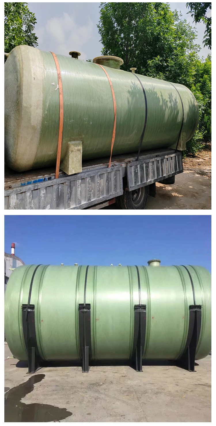 Vertical Storage FRP GRP tank Horizontal Storage FRP tank Used for ...