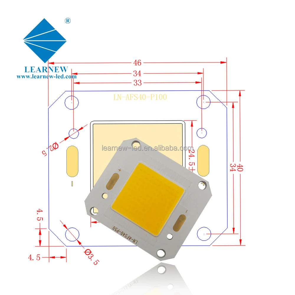 High Power LED COB Chips - 50W to 6000W Full Spectrum