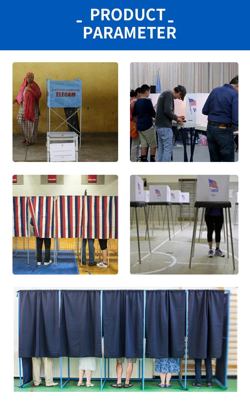 Easy Assemble Voting Custom Exhibition Booth Election Voting Booth One ...