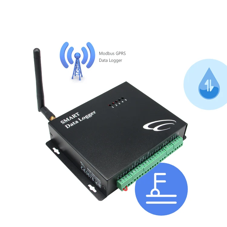 Modbus GPRS Wireless Data Logger - Pulse Counter & Alarm