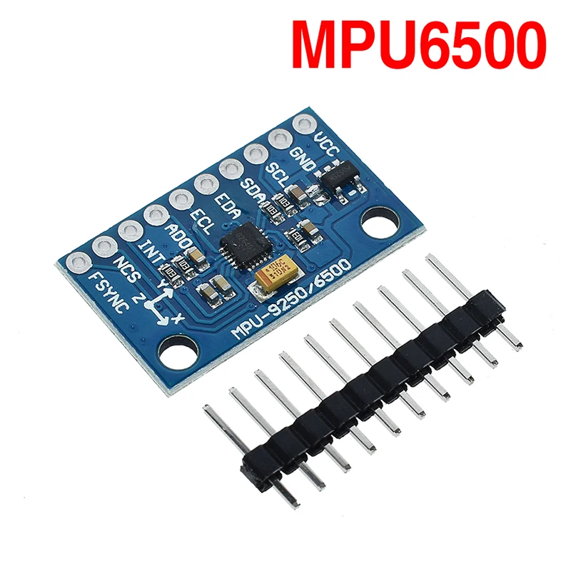 Mpu9250 Mpu6500 Module 9dof Accelerometer Angle Gyroscope Compass 6 9-axis Gy-91 Sensor - Buy ...