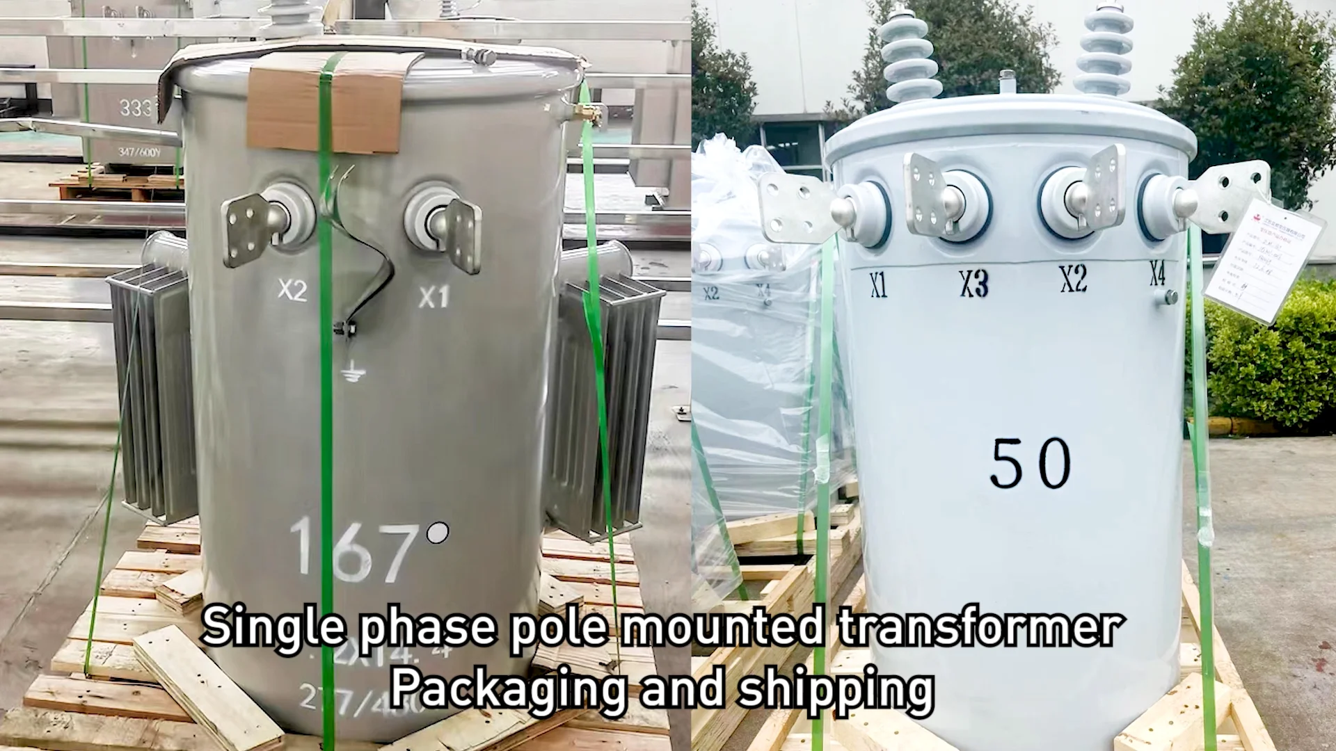 One Phase Pole Mounted Transformer 15kva 25kva 37.5kva 50kva 13.8kv 120 ...