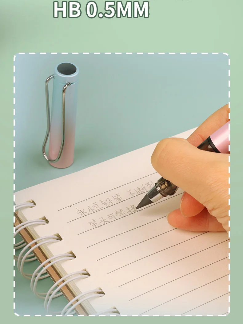 Wholesale Black Technology Gradient Eternal Pen Ink Free Endless Magic ...