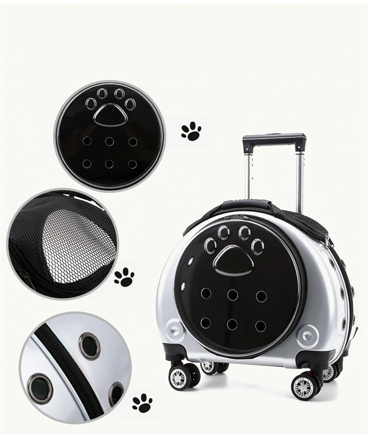 Multifunctional Breathable Cat Transport Backpack Pet Carrying Case Dog ...