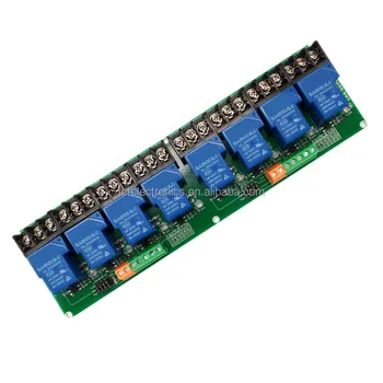 8 Way Relay Module 5v/12v/24v High And Low Level Trigger Smart Home Plc Automation Control 30a ...