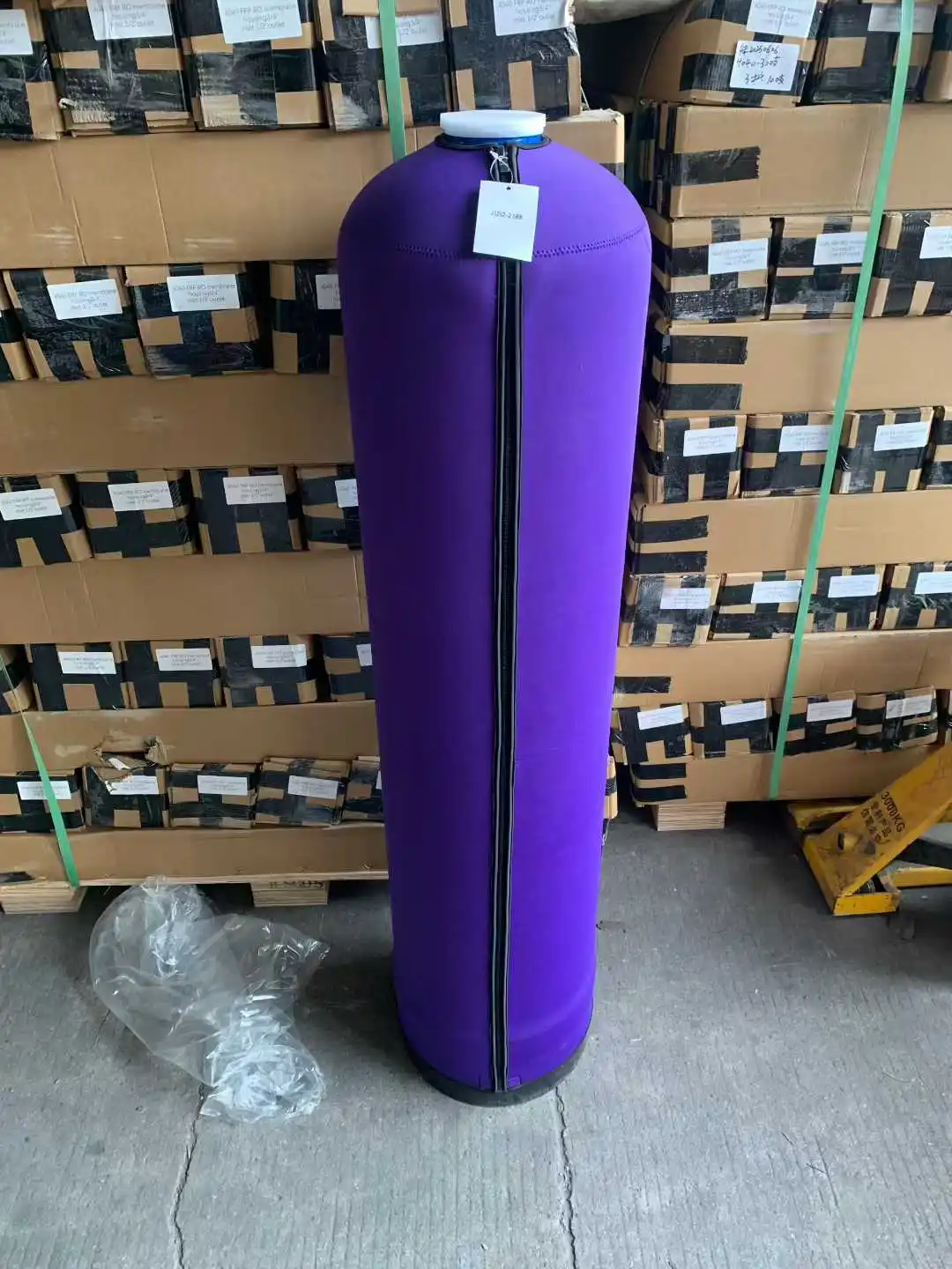 Fiberglass Vertical Storage Tank FRP Ion Exchange Resin Tank FRP Water ...