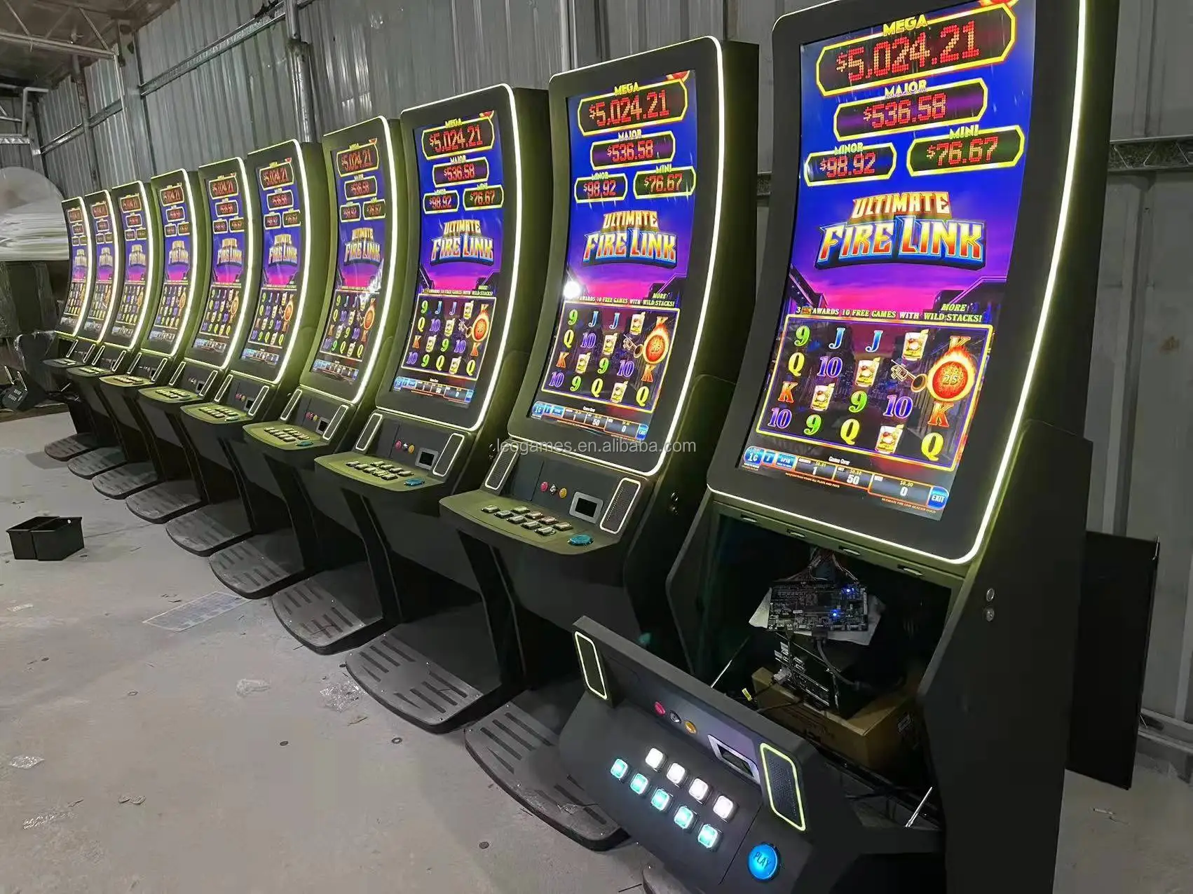 Fire Link 8 In 1 Full Machine Ultimate Slots Game Mchines /pog Game ...