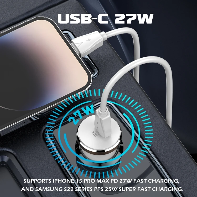 LDNIO C22Q 2024 New Trend Branded Quality Metal Car Charger Dual Usb,pd ...
