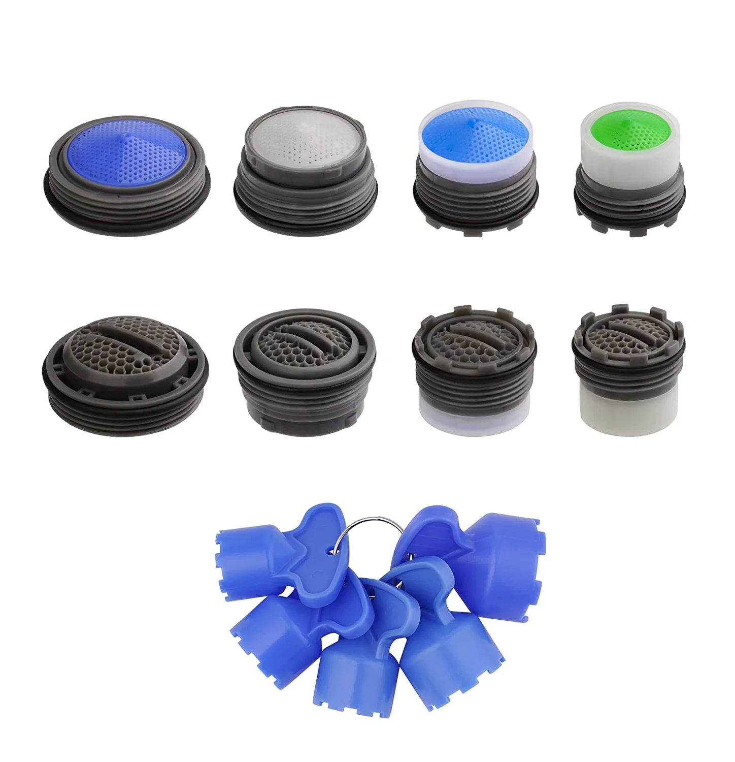 Water Flow Saver Restrictor Control Valve Flow Faucet Aerator by QILIKB