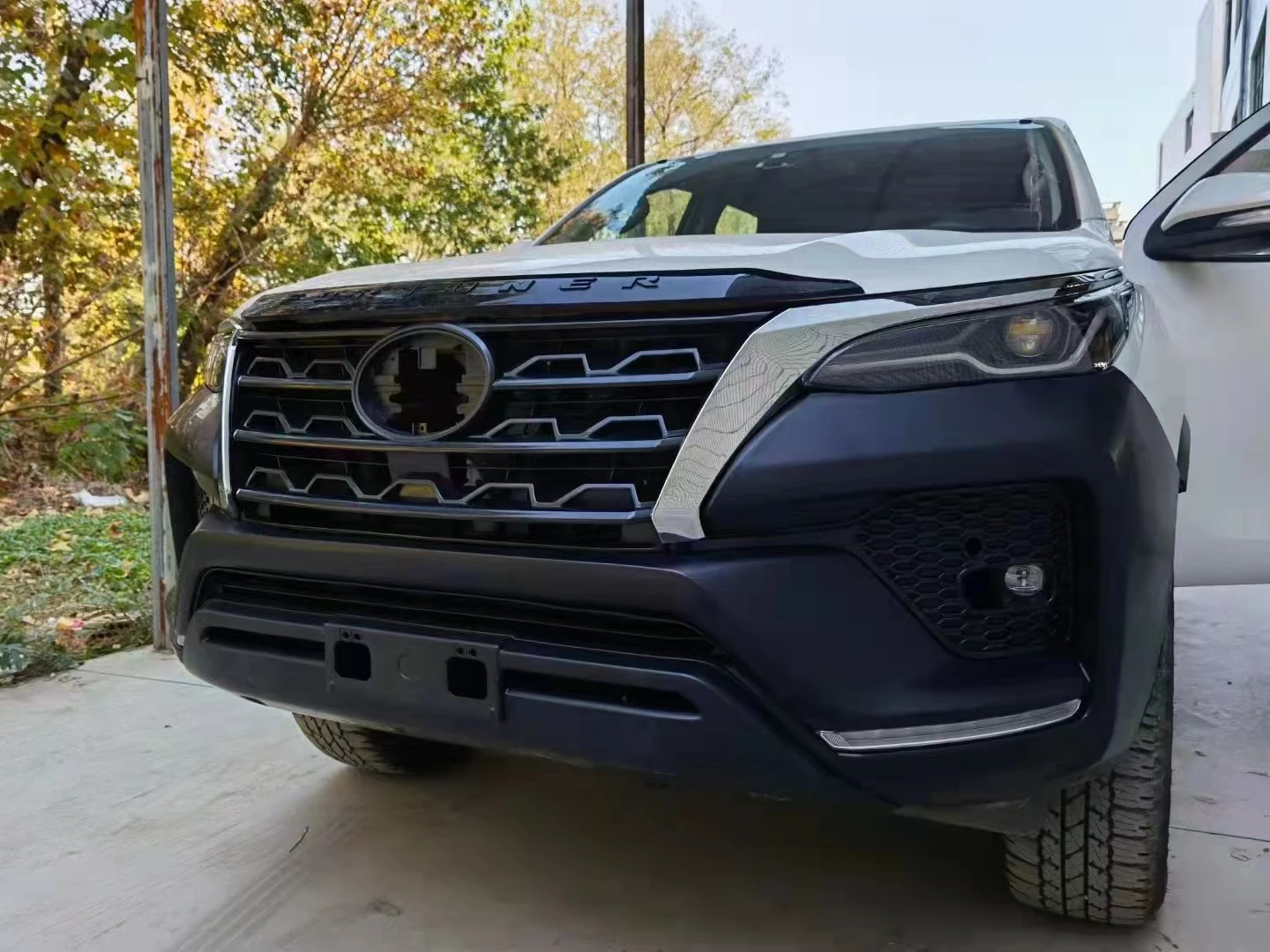 JD AUTO Fortuner Legender Body Kit Upgrade for 2016-2021 Toyota ...