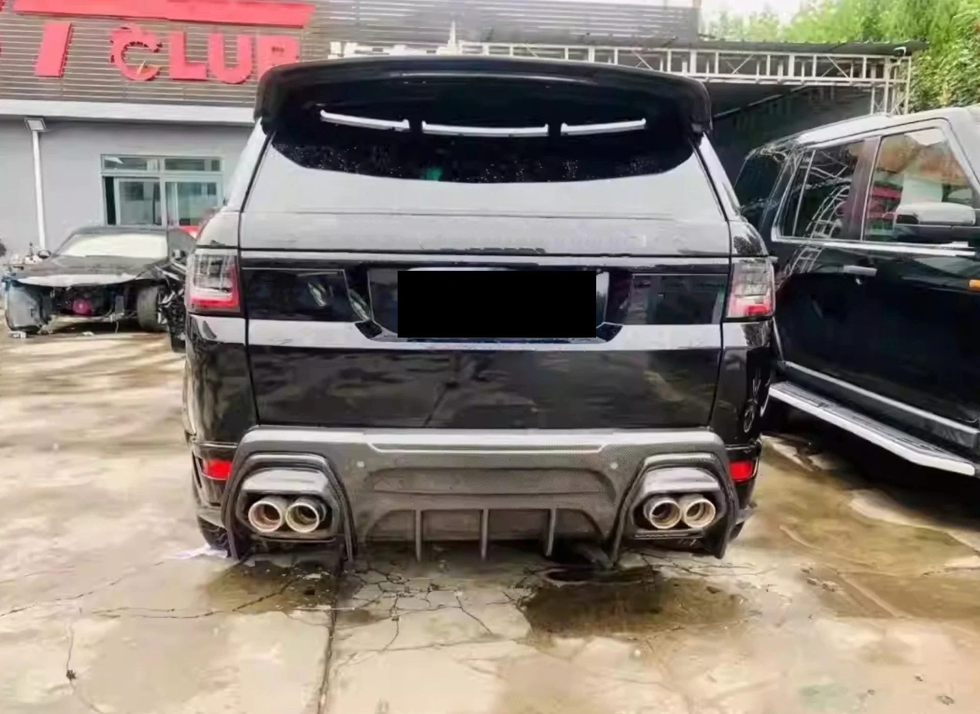 Front Rear Bumper Side Skirt Wheel Eyebrow For Land Range Rover Sport ...