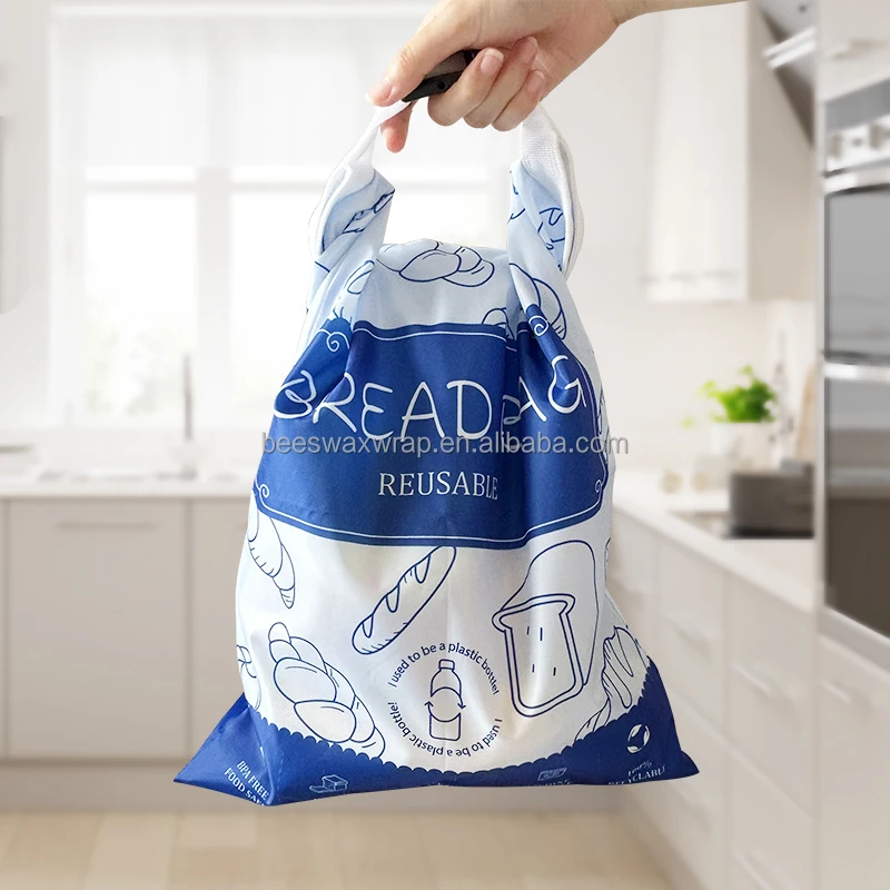 Homemade Bread Loaf Fresh Keeping Storage Custom Design Tpu Liner ...