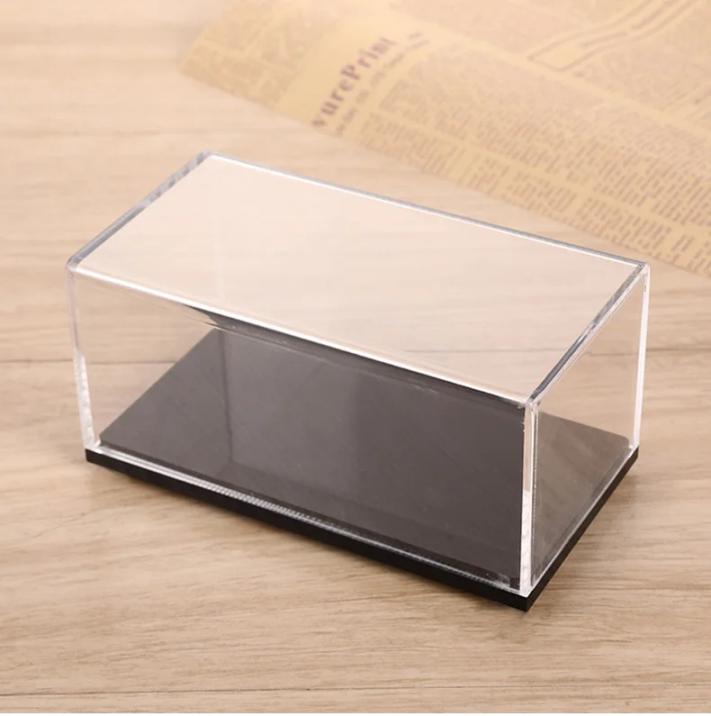 Factory Wholesale Custom Clear Acrylic Display Storage Box With Matte ...