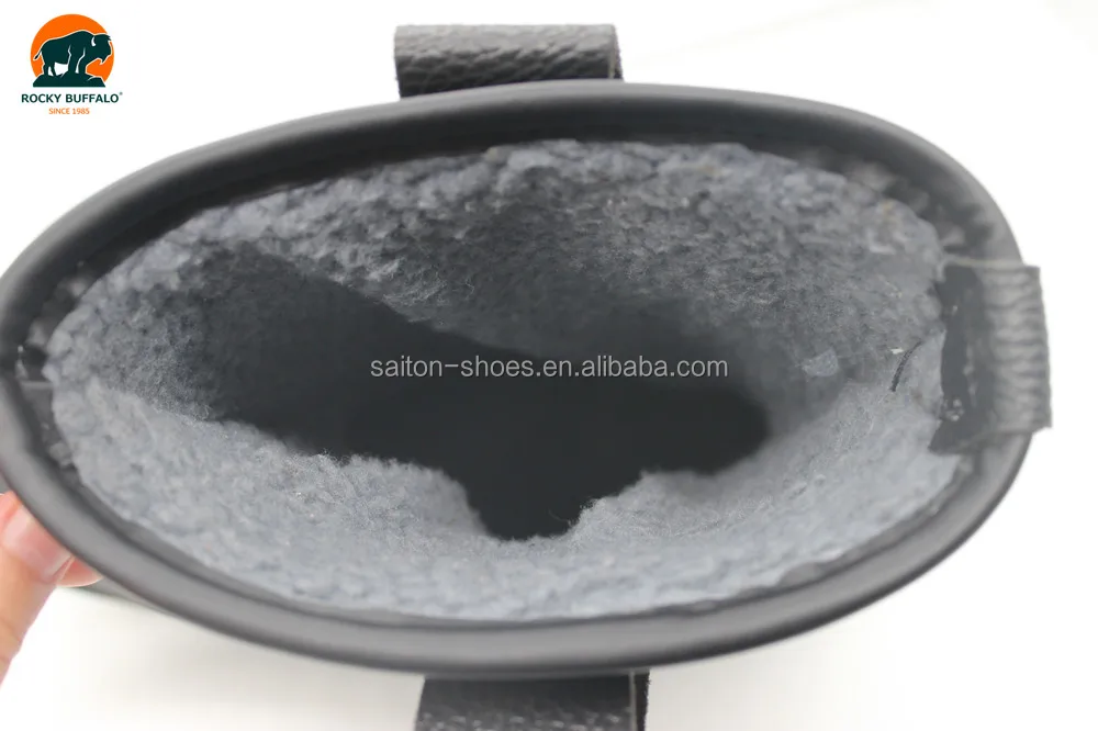 Rocky Buffalo Pu Outer Sole Steel Toe Prevent Puncture Fur Lining High ...