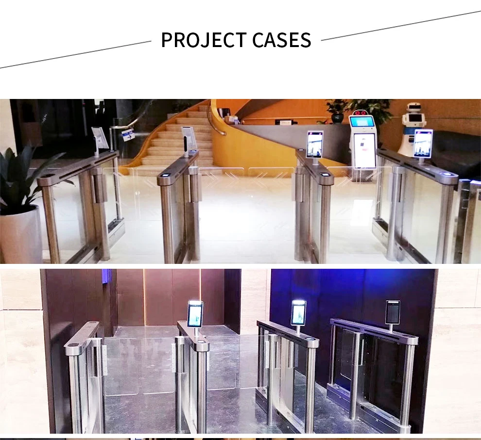 HFSecurity S03 SUS304 Stainless Steel Slim Design Light Speed Gate ...