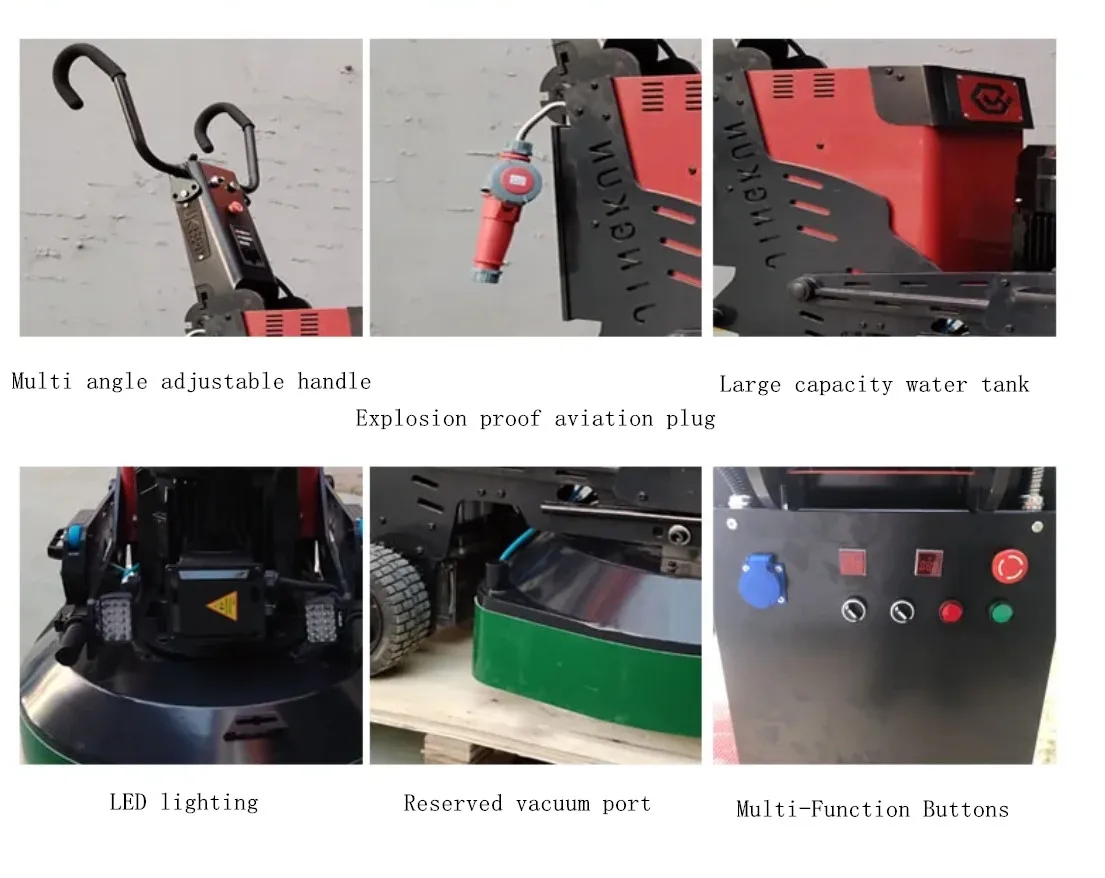 850mm Disc-Shaped Floor Grinder - Efficient Concrete Polishing