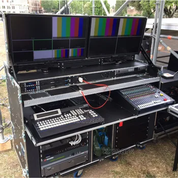 Rack Flight Case For Live Video Streaming Broadcasting Tricaster Travel ...