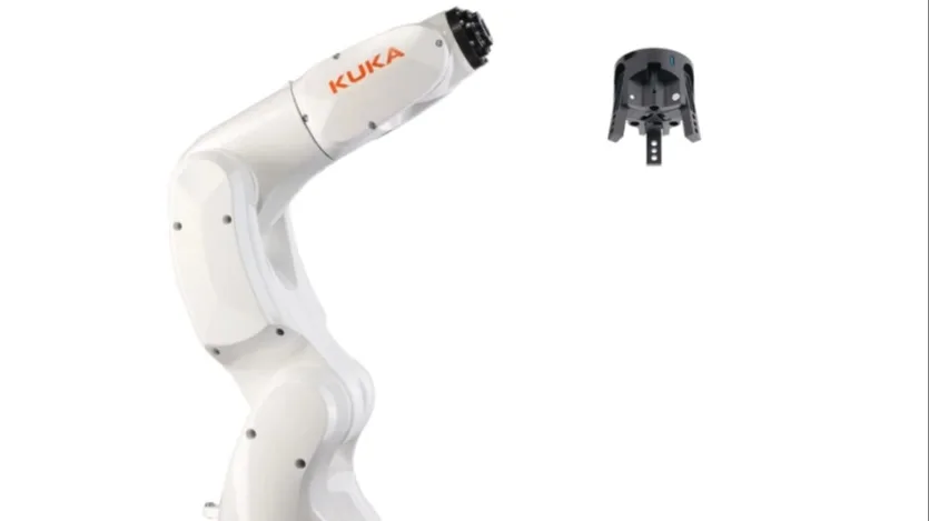 Factory Robot Arm 6-axis Kuka Kr 10 R900-2 With Schunk Robot Fixture ...