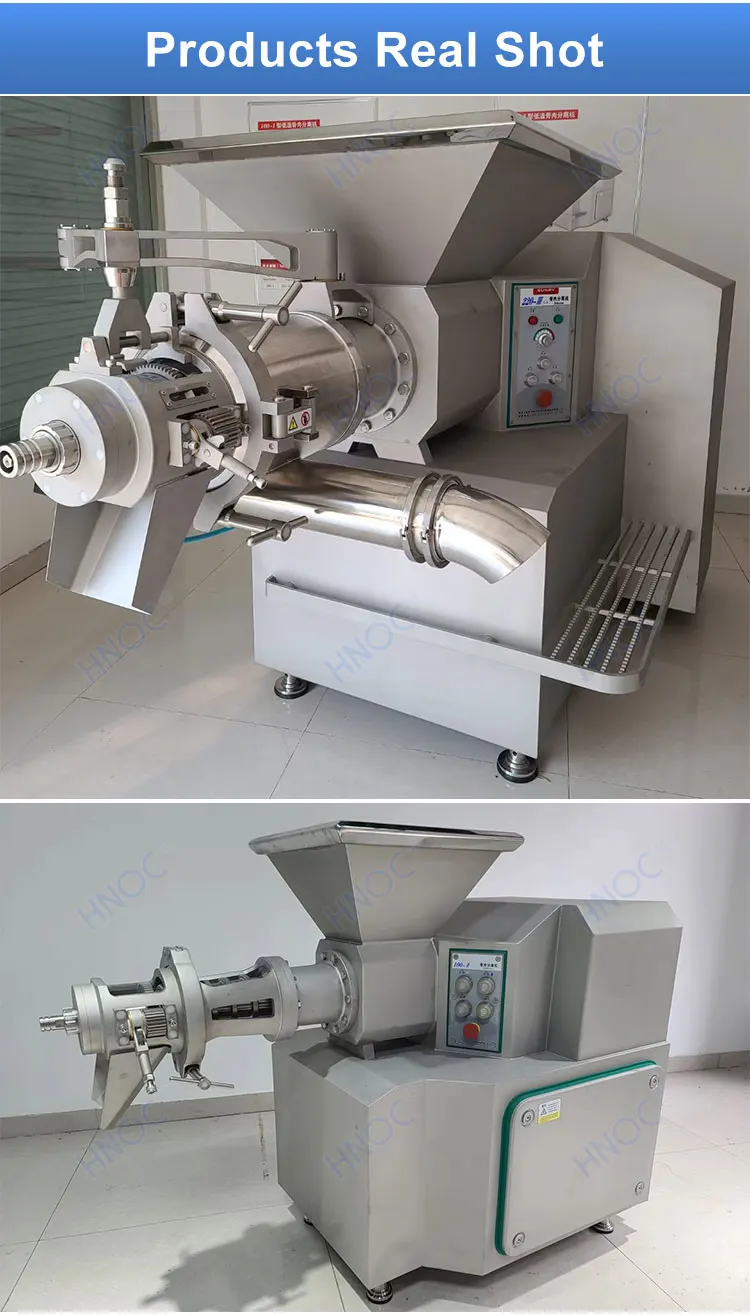 Hnoc Mechanically Automatic Frozen Chicken Debone Machine Poultry Quail ...