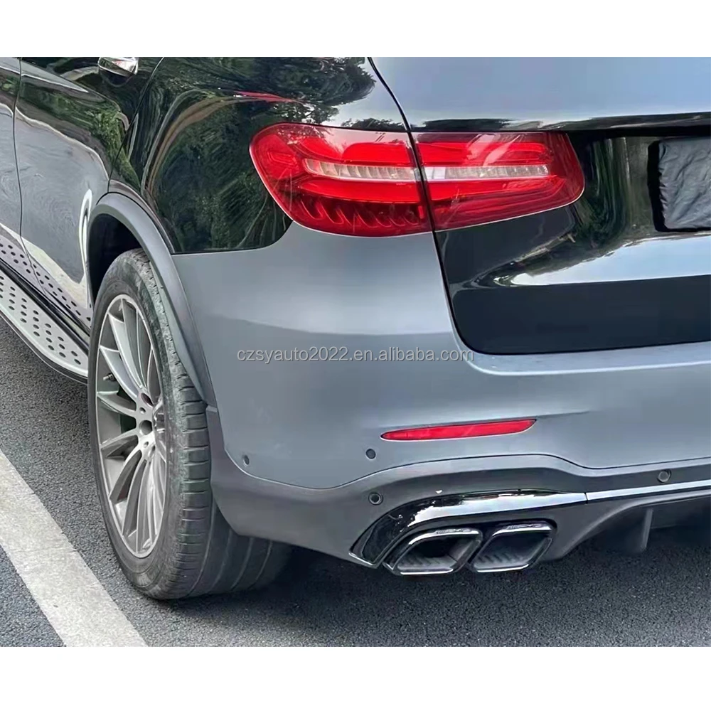 Glc63 Amg Body Kit Contain Front Face And Rear Bumper For Mercedes Benz ...