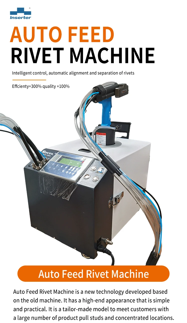 Best Portable High Quality Rocol Penumatic Auto Feed Rivet Gun Riveting ...