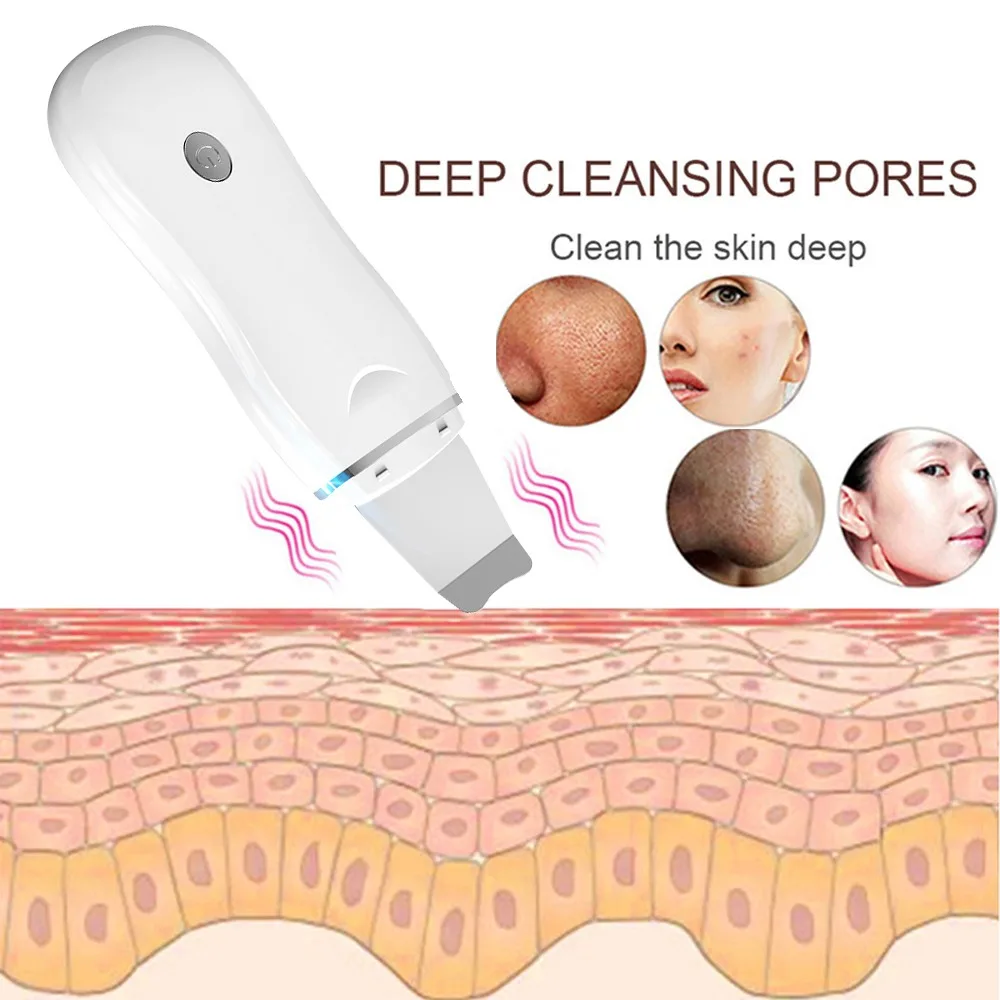 Peeling Face Scrubber Ultrasonic Facial Scrubbing Machine High ...