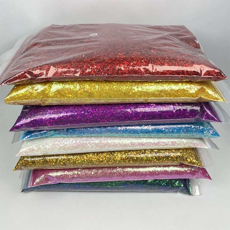 Iridescent Mylar Flakes - Perfect for DIY Crafts & Decor
