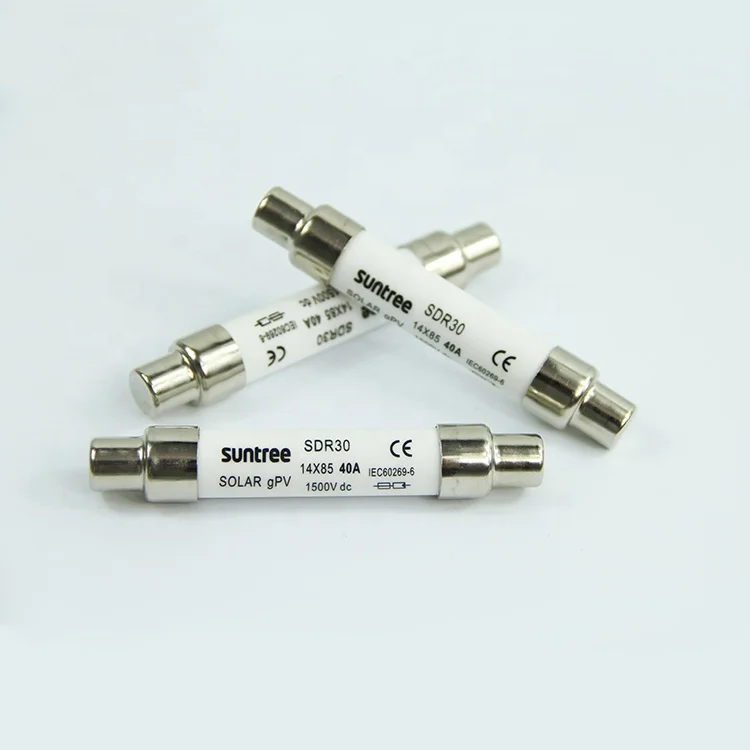 10x38 14x85mm 40a Dc Solar Pv Electrical Removable Fuse Link Mini Fuse ...