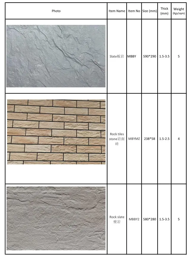 Exterior Interior Waterproof Light Flexible Clay Brick Wall Tile - Buy ...
