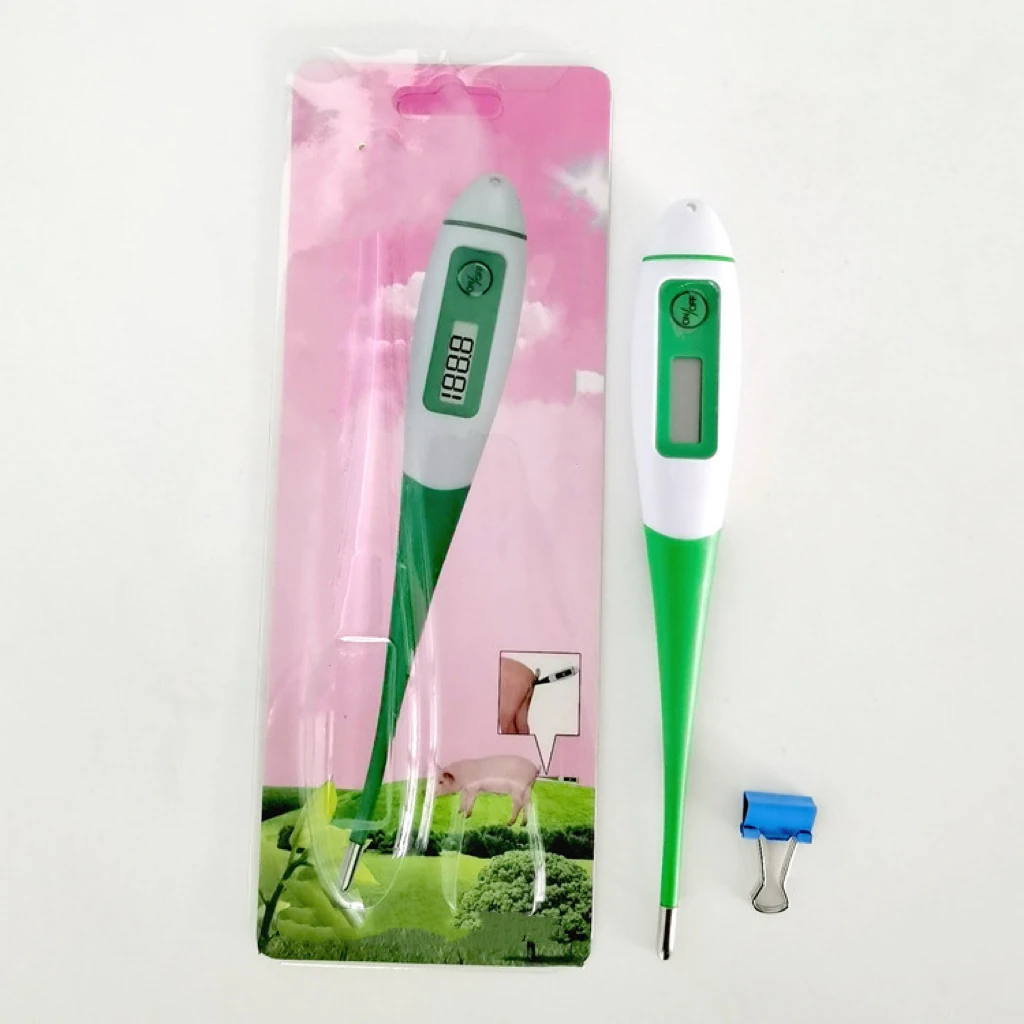 Animal Farm Pet Horse Cat Pig Dogs Vet Use Instrument Thermometers With ...