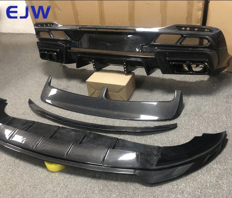 Ld Style Front Lip Rear Diffuser Car Spoilers Car Bumpers For Merceds ...