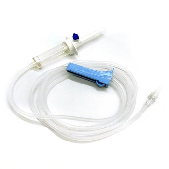 Disposable Solution Infusion Set Iv Infusion Drip Fluid Giving Set With ...