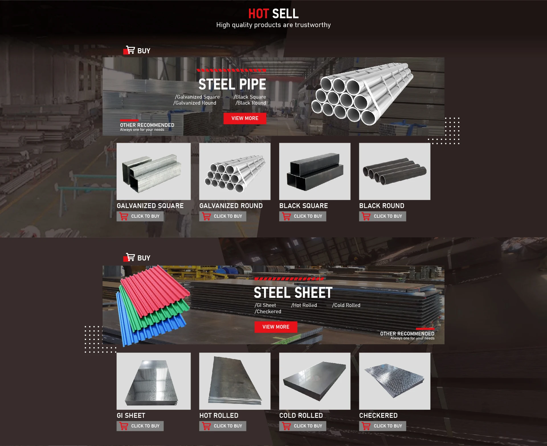 Zhongzhou (tangshan) Steel International Trade Co., Ltd. - Welded Steel ...