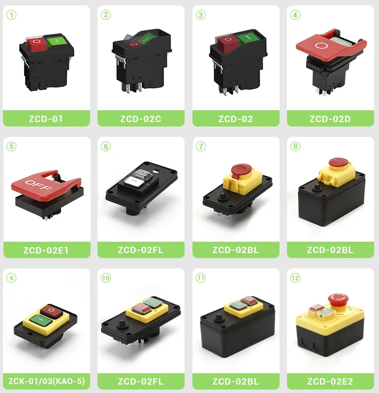 Emergency Stop Push Button Switch Magnetic Waterproof Less Voltage ...