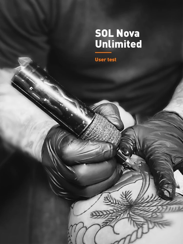 Ambition Sol Nova Unlimited Professional Electric Tattoo Gun Wireless ...