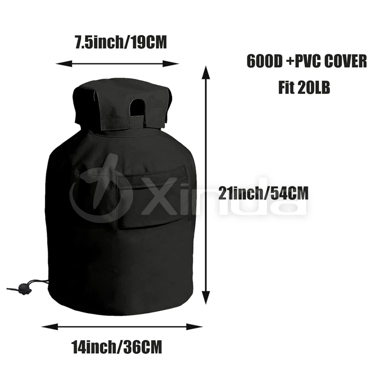 Custom Outdoor Travel Trailer Ventilated Propane Gas Bottle Cover 4X4 ...